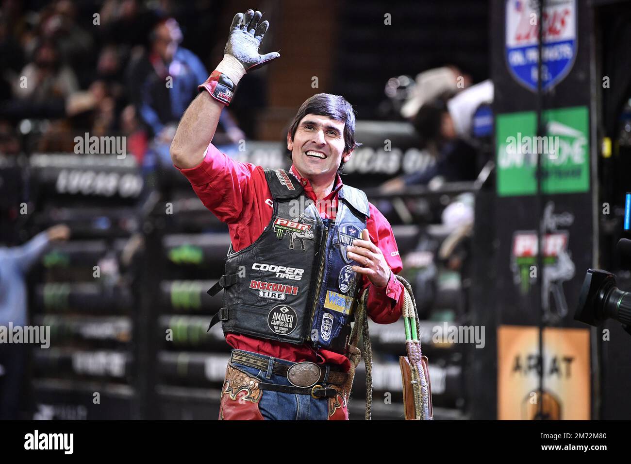 Professional Bull Rider and three-time PBR World Champion Silvano Alves ...