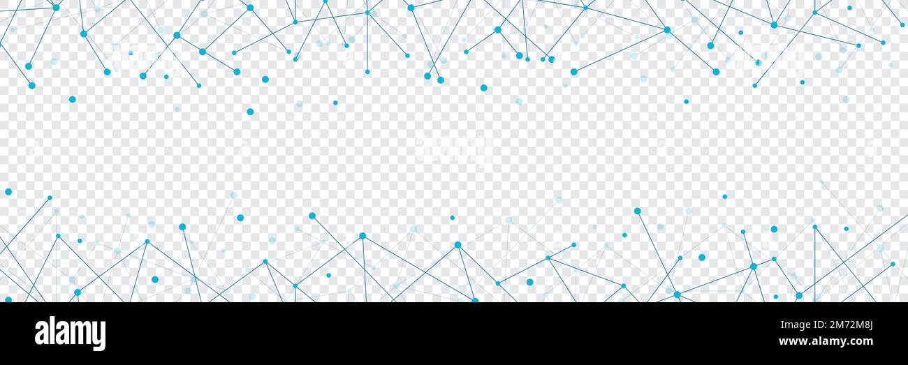 Abstract network technology geometric dots. Network clipart. Connecting dots and lines. Global ...