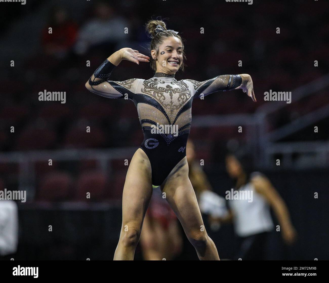 Las Vegas, NV, USA. 6th Jan, 2023. Georgia's Amanda Cashman competes on ...