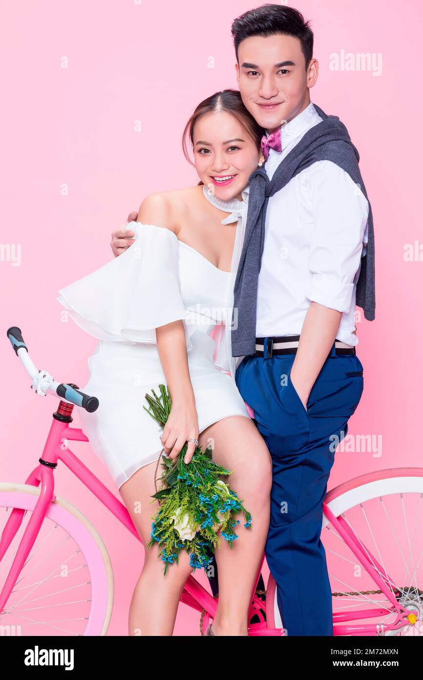 Happy sweet lovers Stock Photo - Alamy