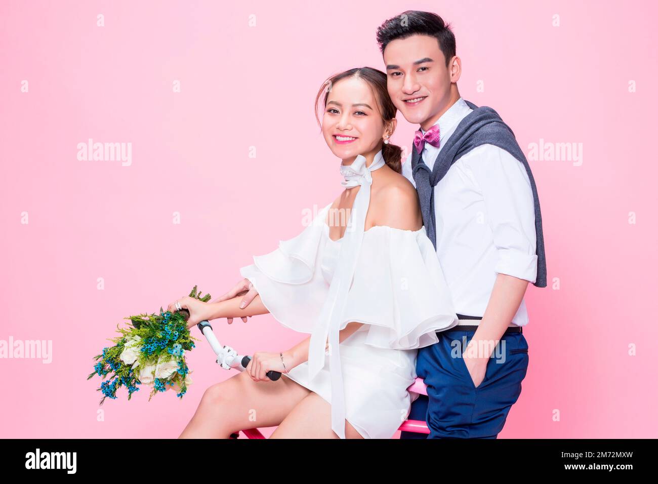 Happy sweet lovers Stock Photo - Alamy