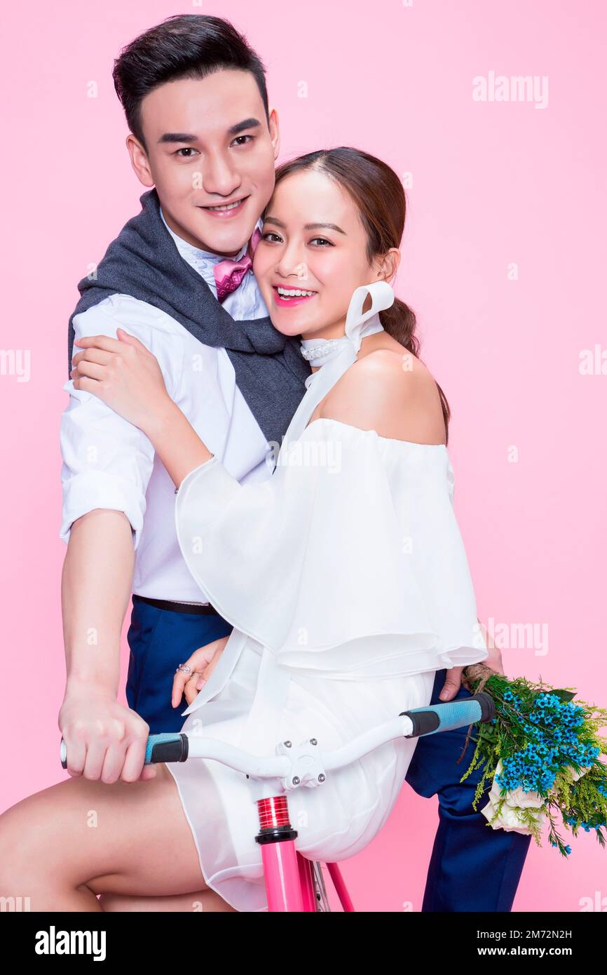 Happy sweet lovers Stock Photo - Alamy