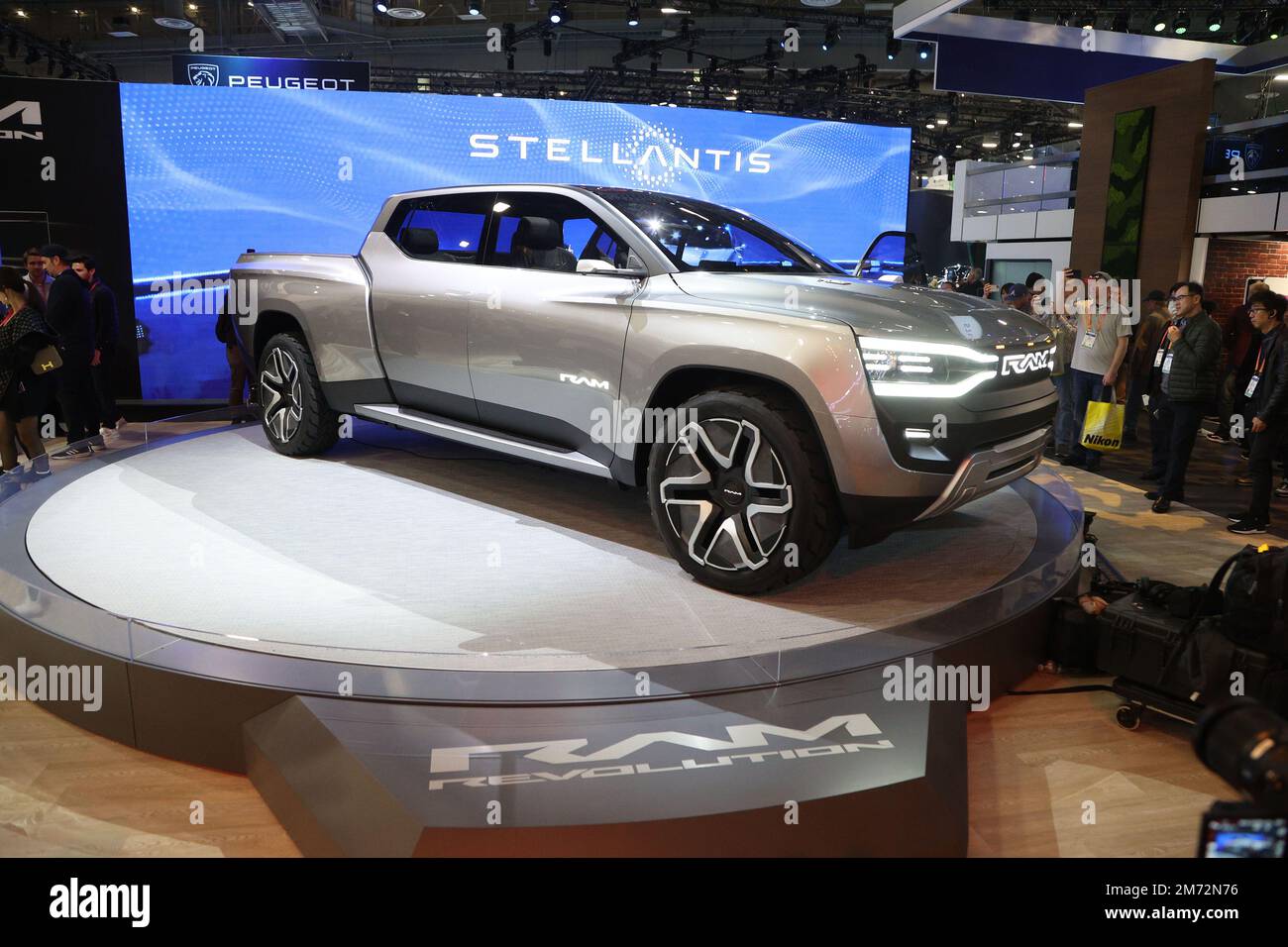 Las Vegas, United States. 06th Jan, 2023. A view of the all-electric ...