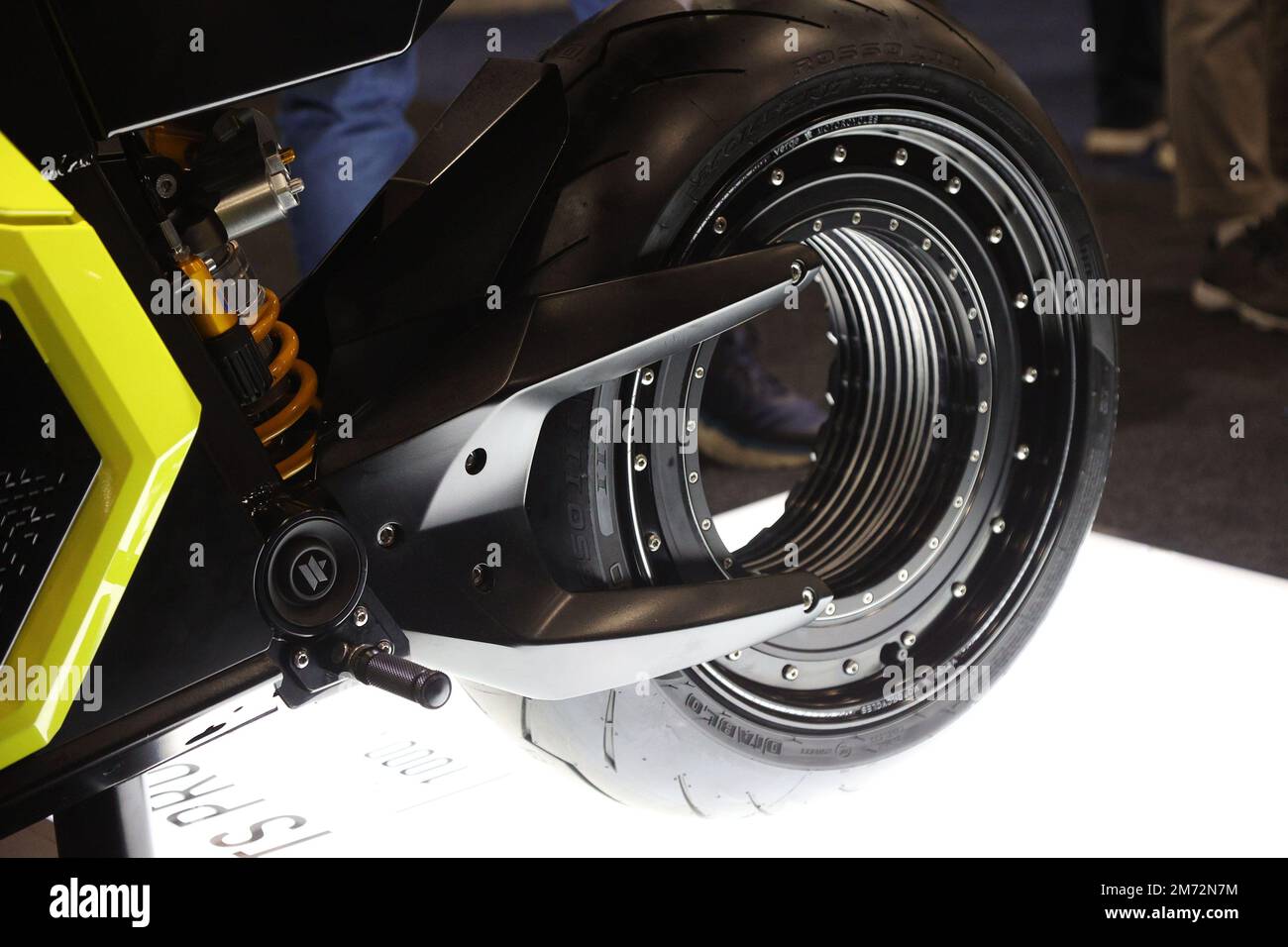 Las Vegas, United States. 06th Jan, 2023. A view of the hubless ...