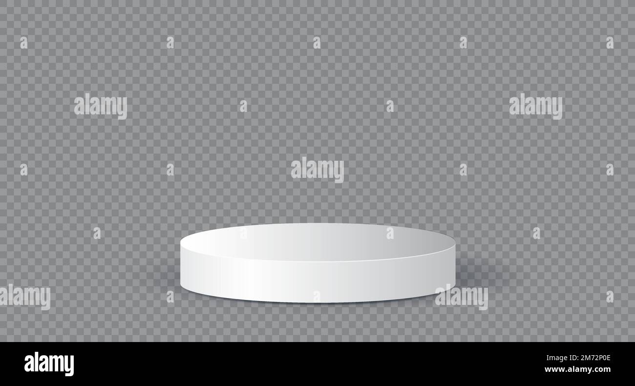 Cylinder podium or showcase to place products. 3d style podium luxury ...