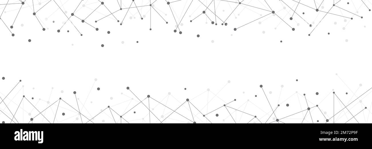 Abstract network technology geometric dots. Network clipart. Connecting dots and lines. Global ...