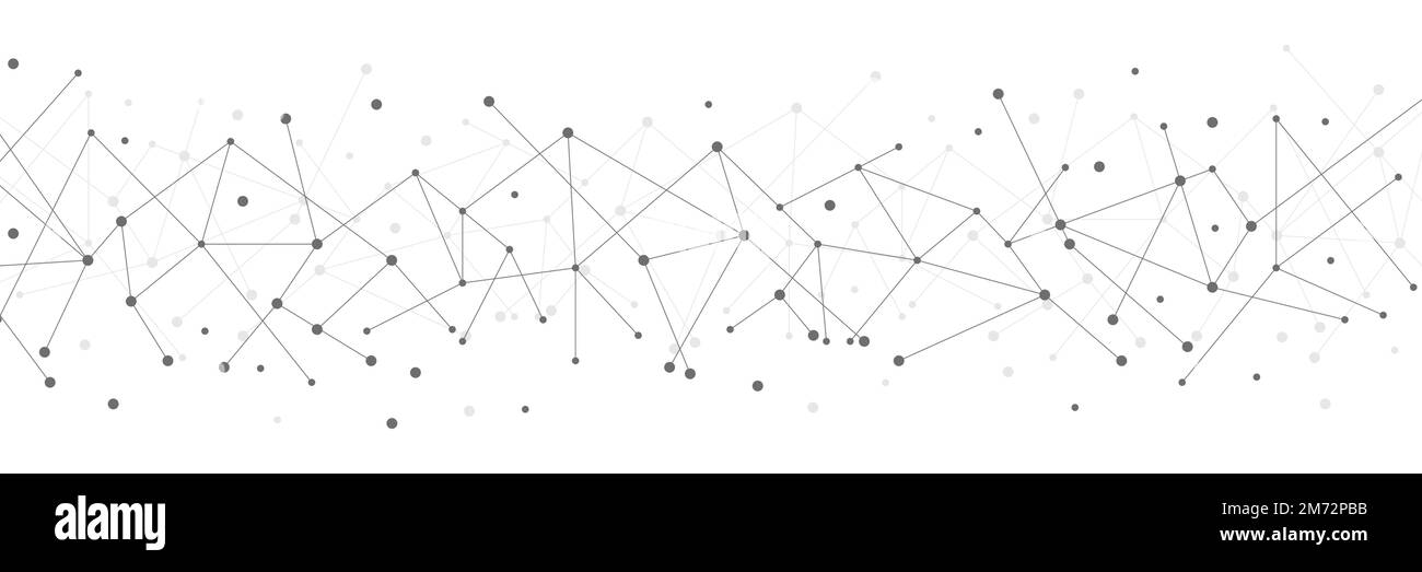 Abstract network technology geometric dots. Network clipart. Connecting dots and lines. Global ...