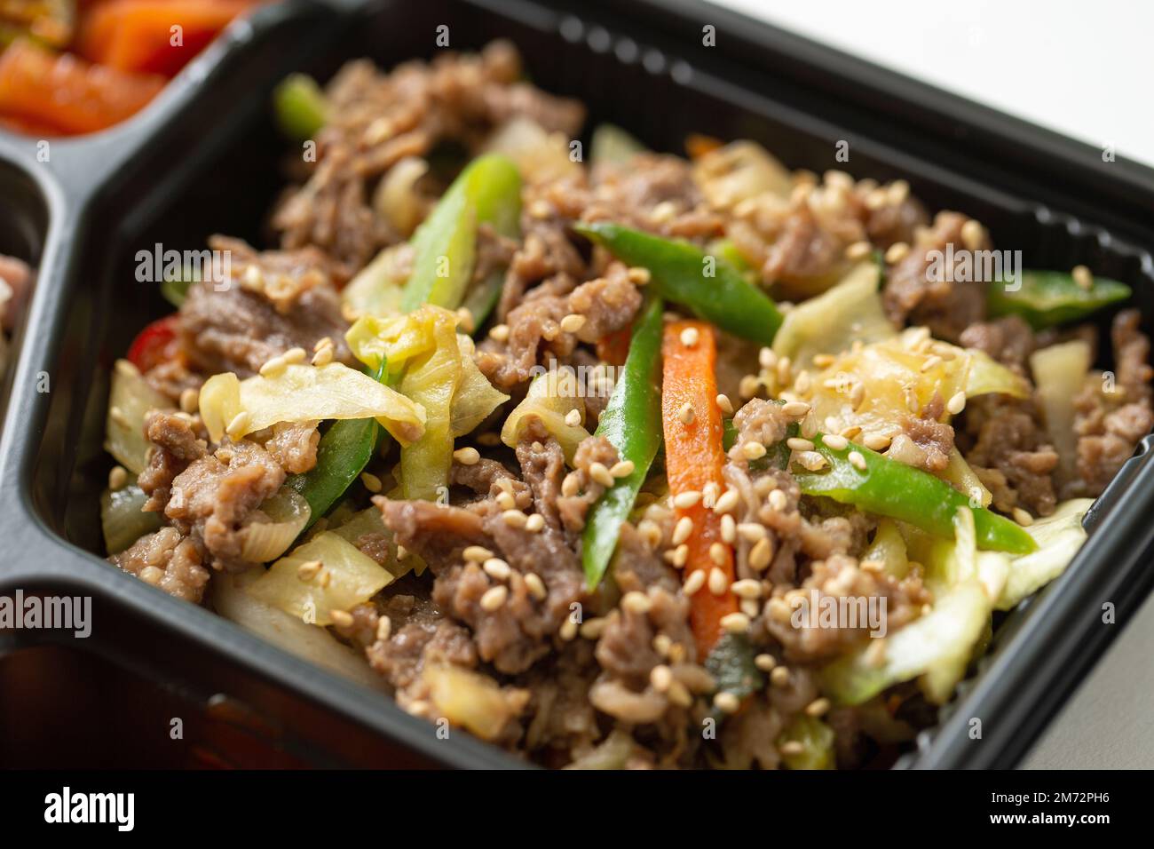Bulgogi lunch box hi-res stock photography and images - Alamy