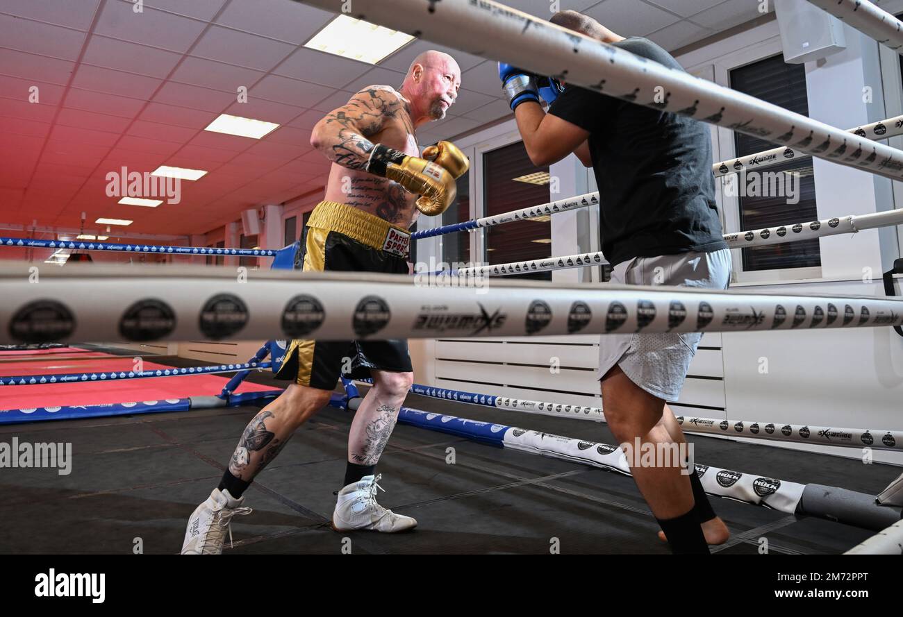 Pforzheim, Germany. 04th Jan, 2023. Uwe Hück, former head of Porsche's ...