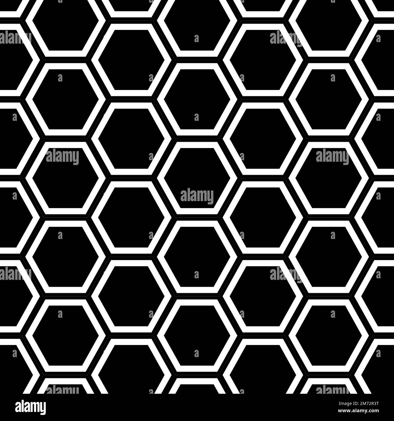 Honeycomb seamless pattern. Abstract geometric honeycomb seamless pattern. Hexagon pattern ...