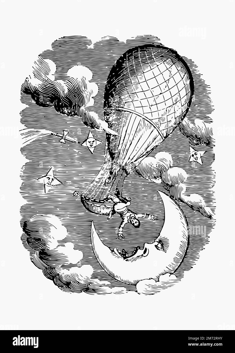 Magical dream illustration vector Stock Vector Image & Art - Alamy