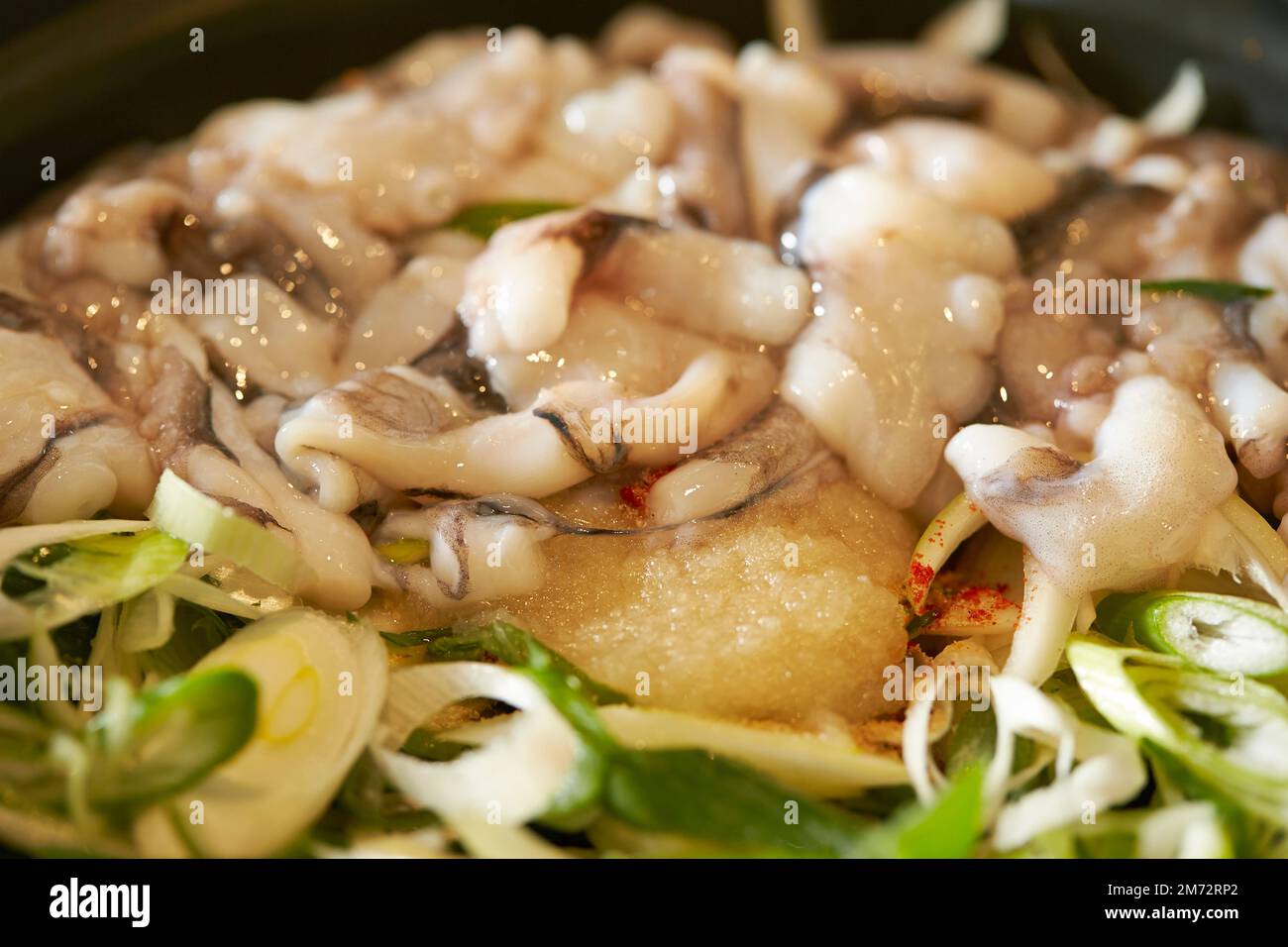 Spicy Octopus Hot Pot,Korean Food Stock Photo - Alamy