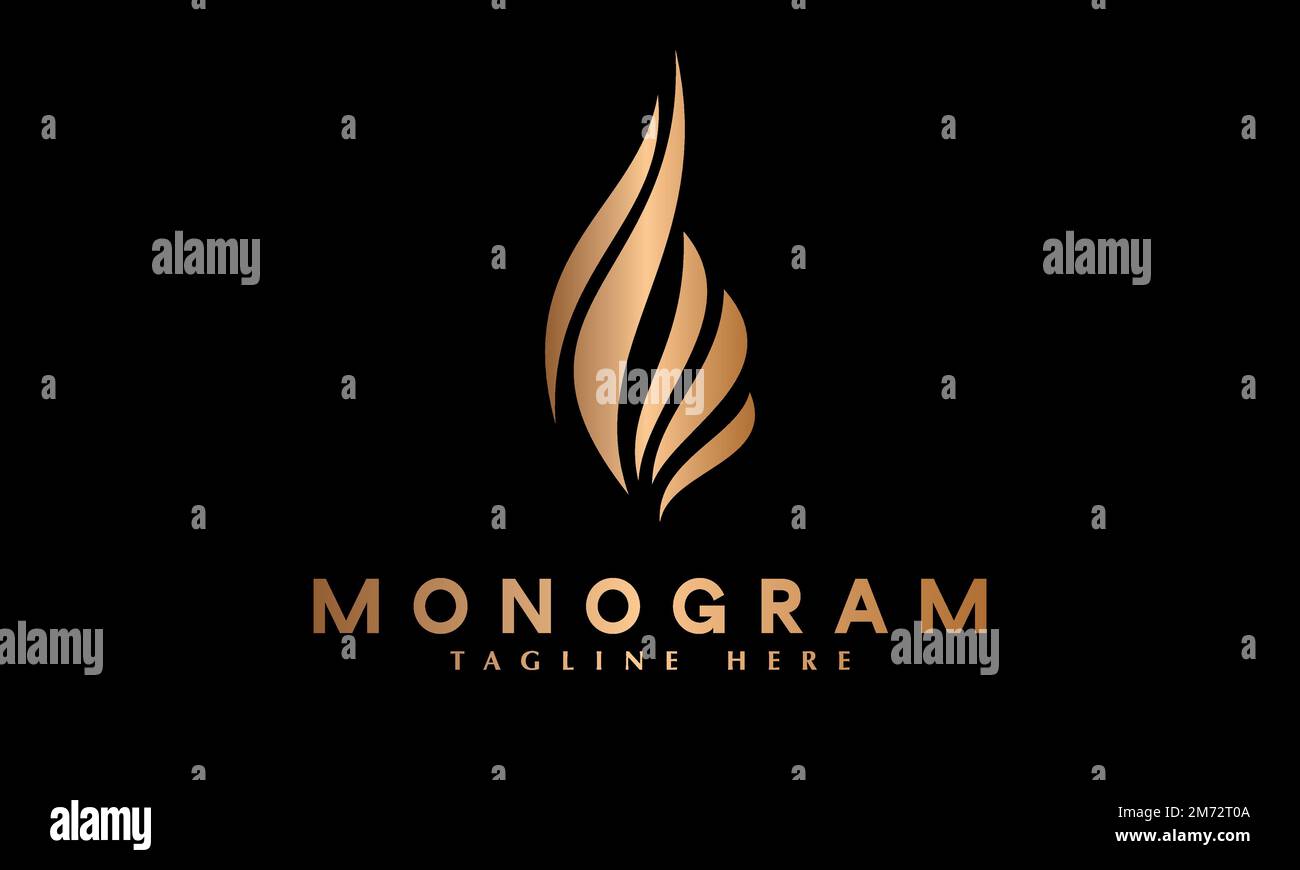 Air flow bio logo vector monogram template Stock Vector Image & Art - Alamy