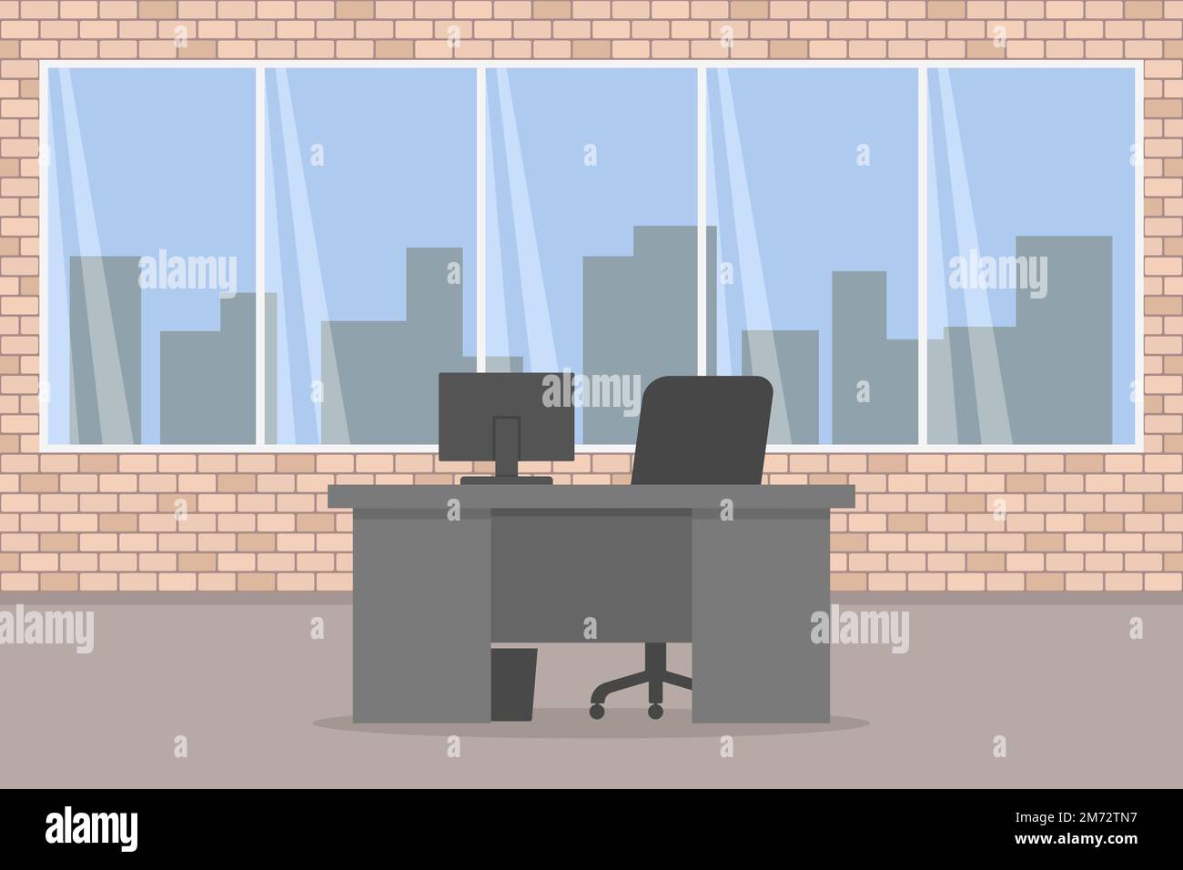 Brick wall no people Stock Vector Images - Alamy