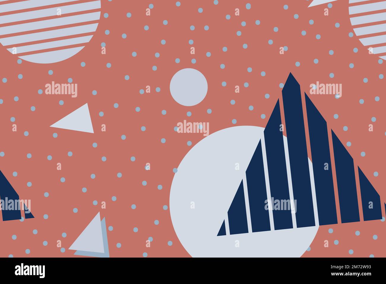 Blue light memphis background Stock Vector Images - Alamy