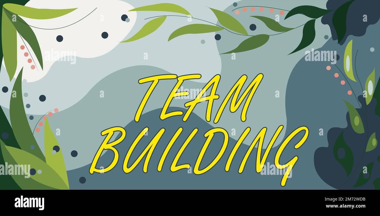 Conceptual display Team Building. Concept meaning Types of activities ...
