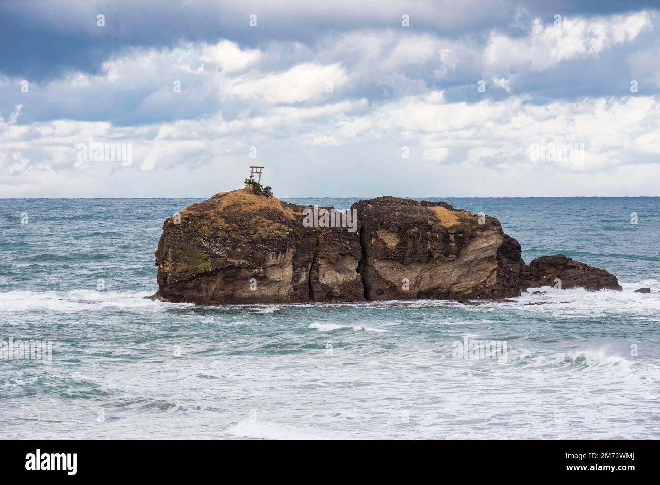 the Okino Island (Okinoshima) in Hakuto Coast Tottori Japan. It is said ...