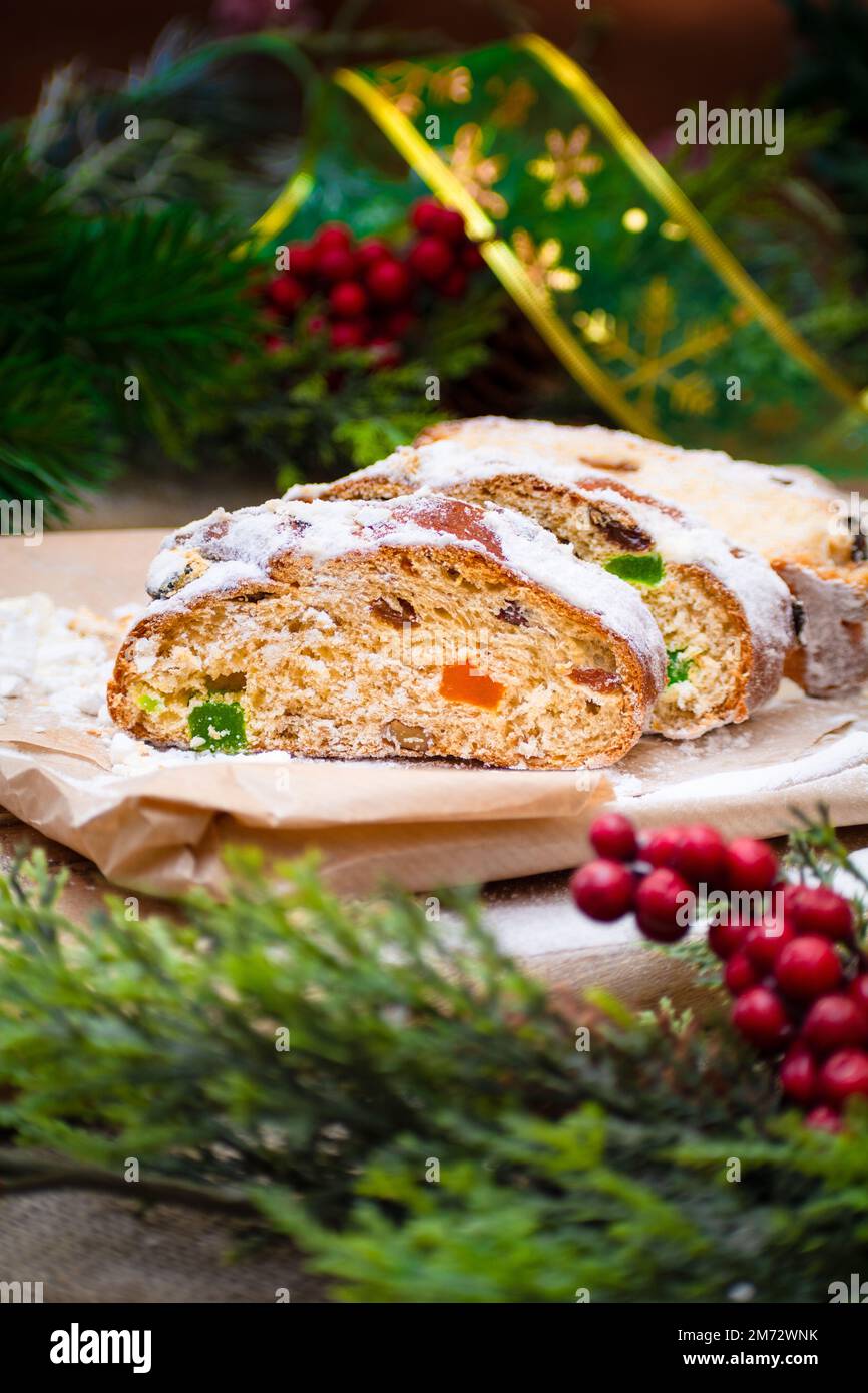 Christmas stollen its a Traditional Dresdner German Christmas cake ...