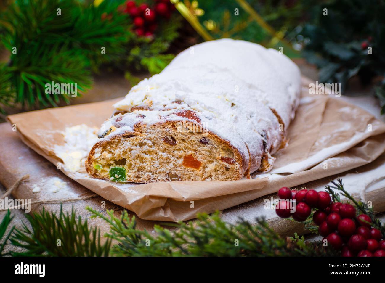 Christmas stollen its a Traditional Dresdner German Christmas cake ...