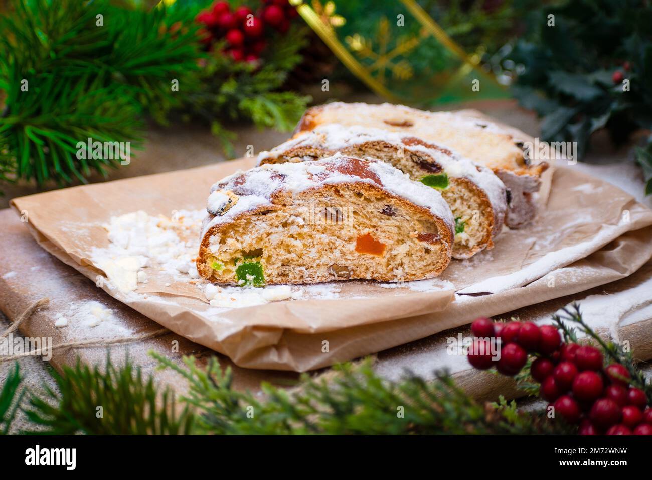 Christmas stollen its a Traditional Dresdner German Christmas cake ...