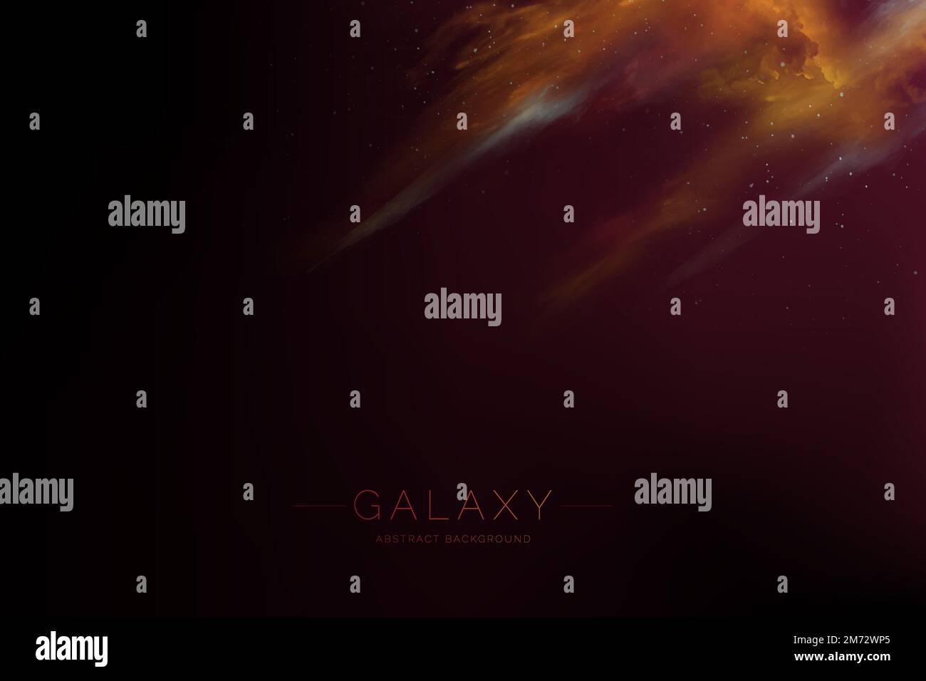 Colorful abstract nebula space background vector Stock Vector Image ...