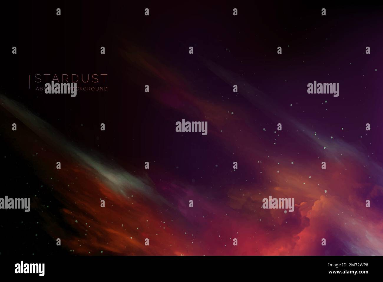 Colorful abstract nebula space background vector Stock Vector Image ...