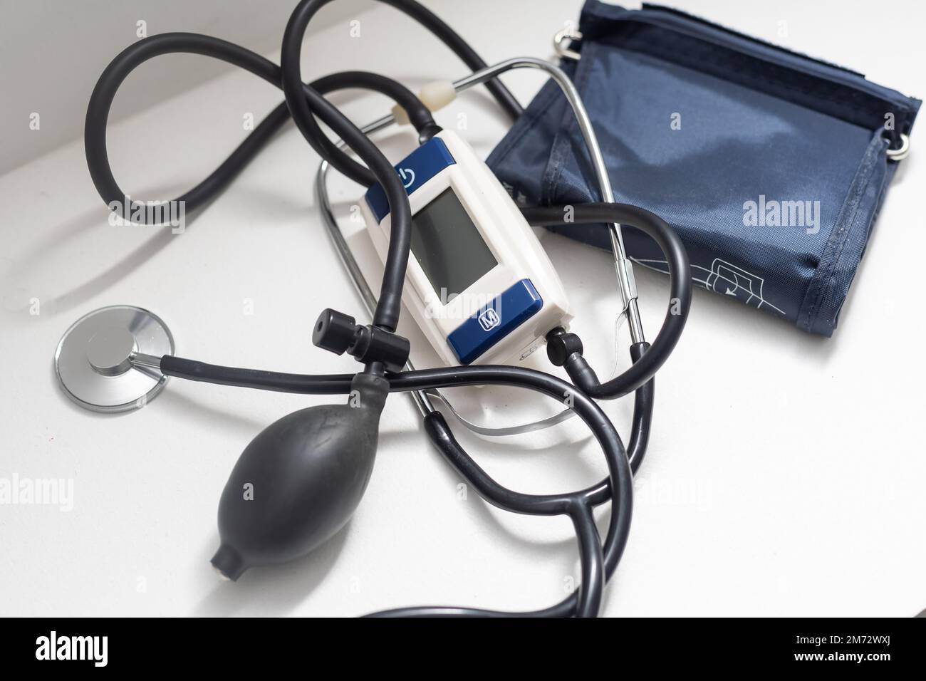 Medical equipment to check hart health Stock Photo - Alamy