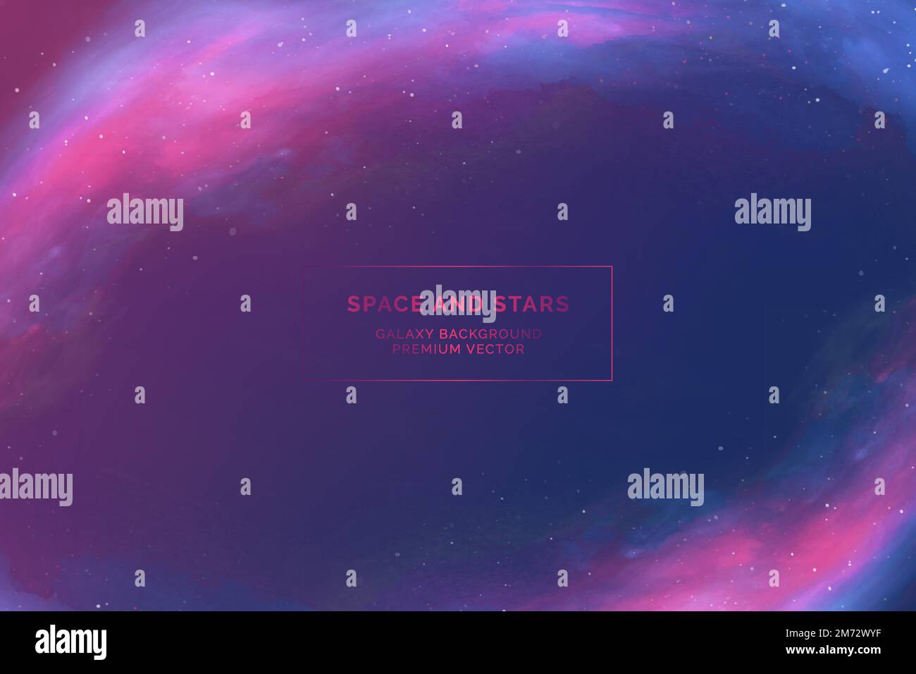 Colorful abstract nebula space background vector Stock Vector Image ...