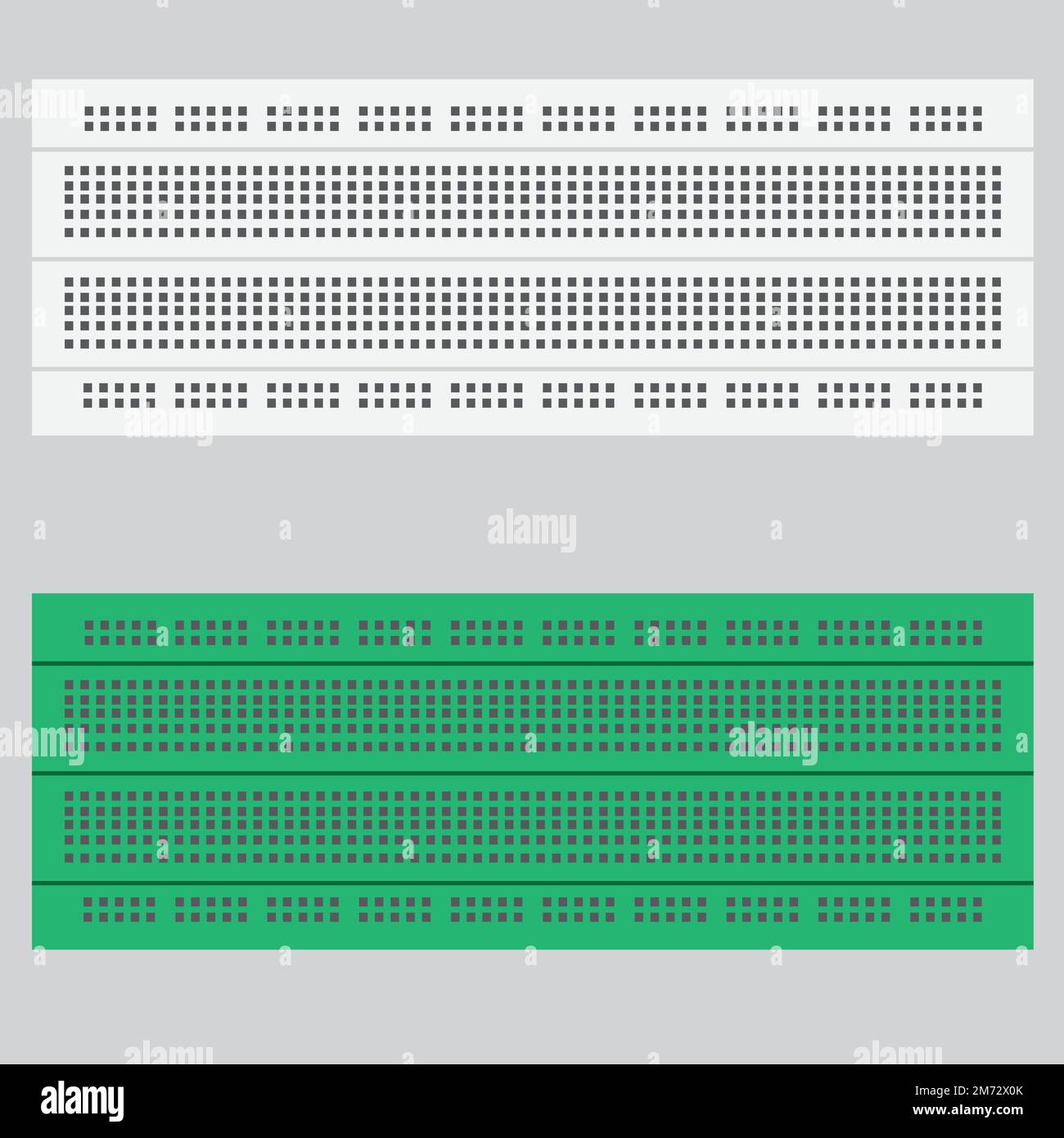 vector design of electrical breadboard Stock Vector Image & Art - Alamy