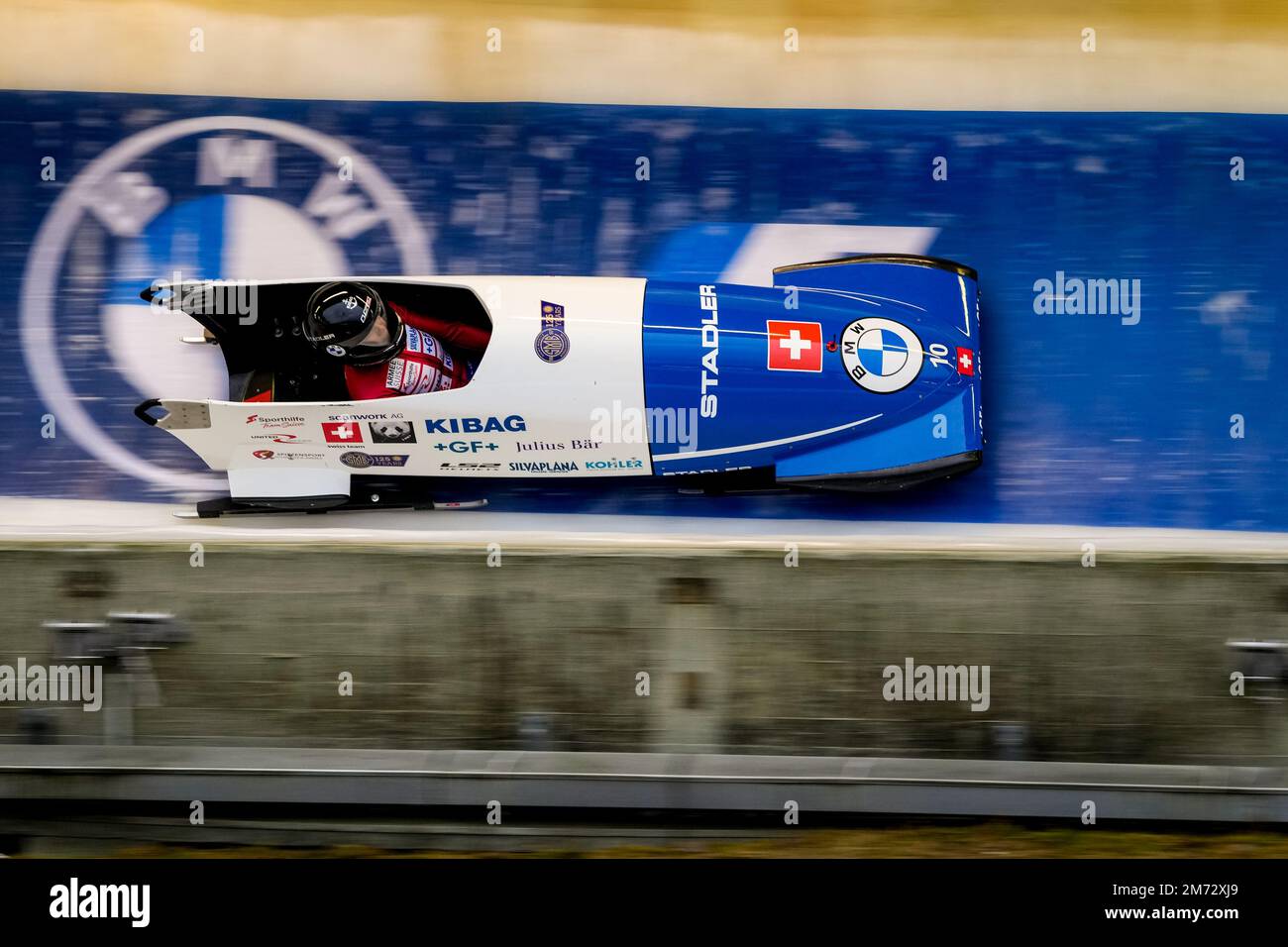 WINTERBERG, GERMANY - JANUARY 7: Melanie Hasler of Suisse competes in ...