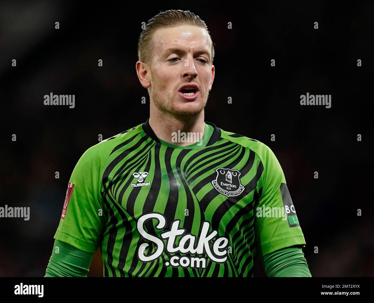 Jordan pickford 2022 fa cup hi-res stock photography and images - Alamy