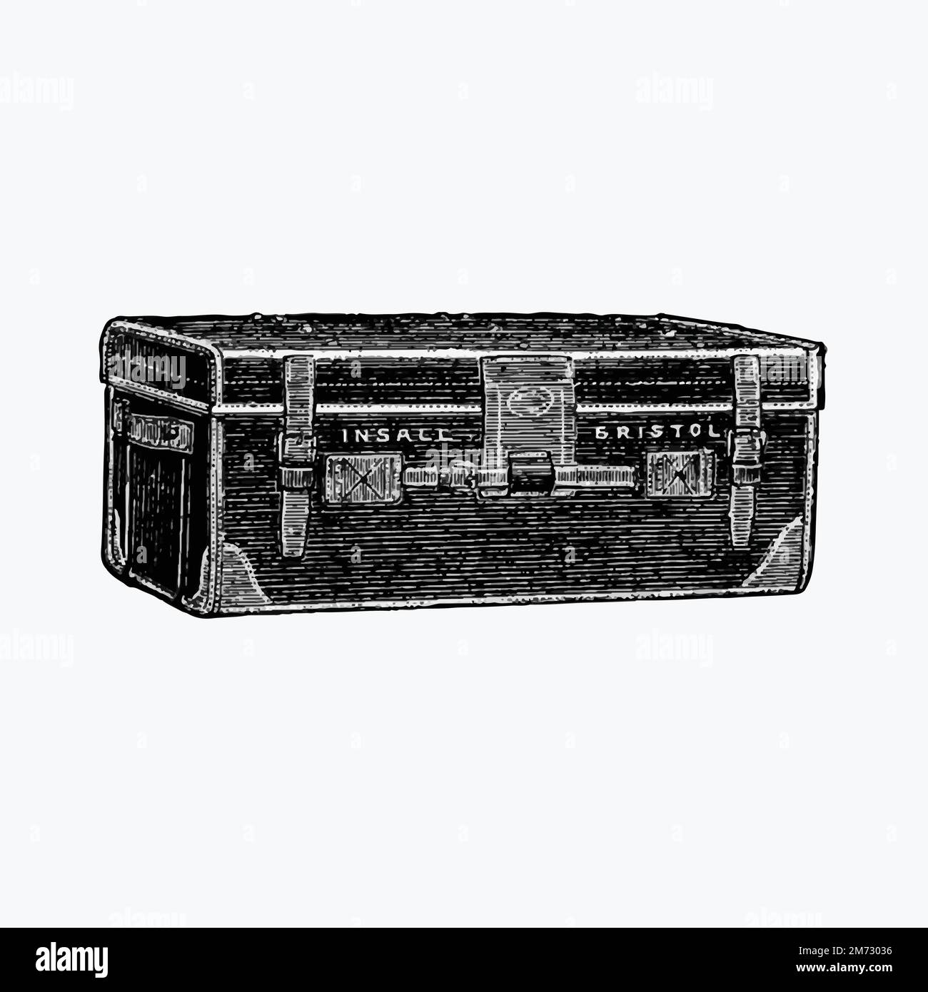 Drawing treasure chest Black and White Stock Photos & Images - Alamy