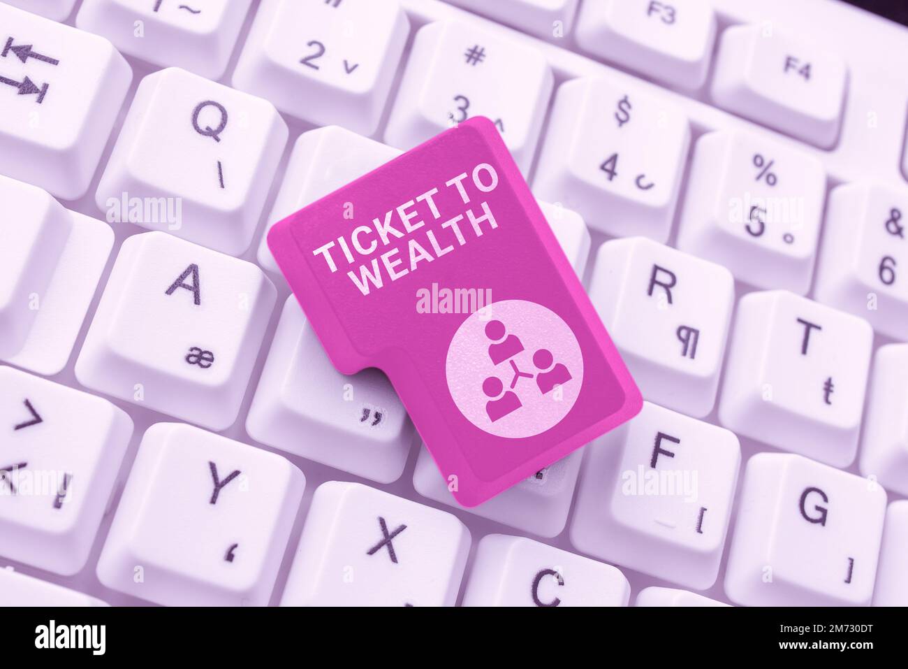 Text sign showing Ticket to Wealth. Conceptual photo Wheel of fortune ...