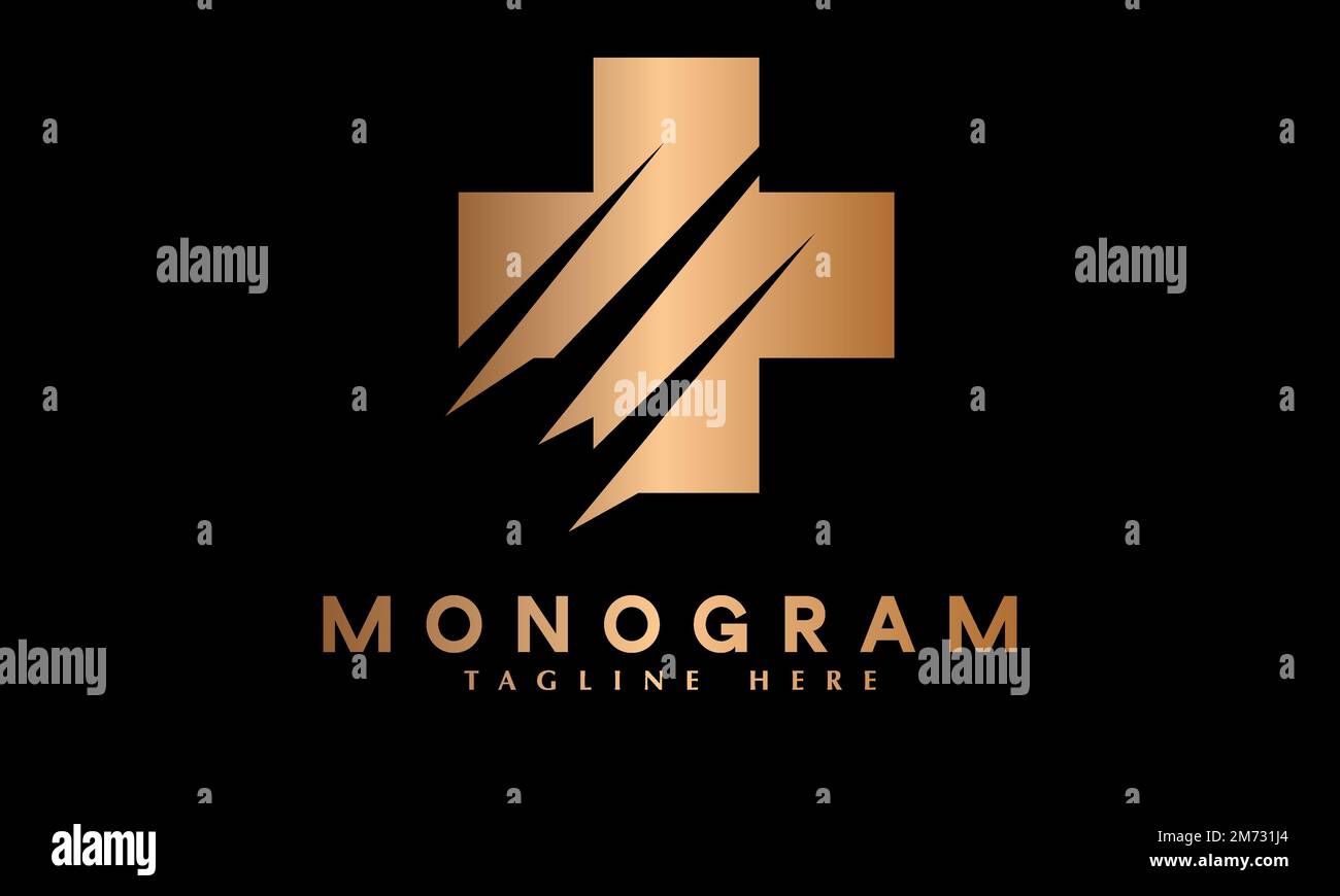 Cross symbol shape vector Stock Vector Images - Alamy