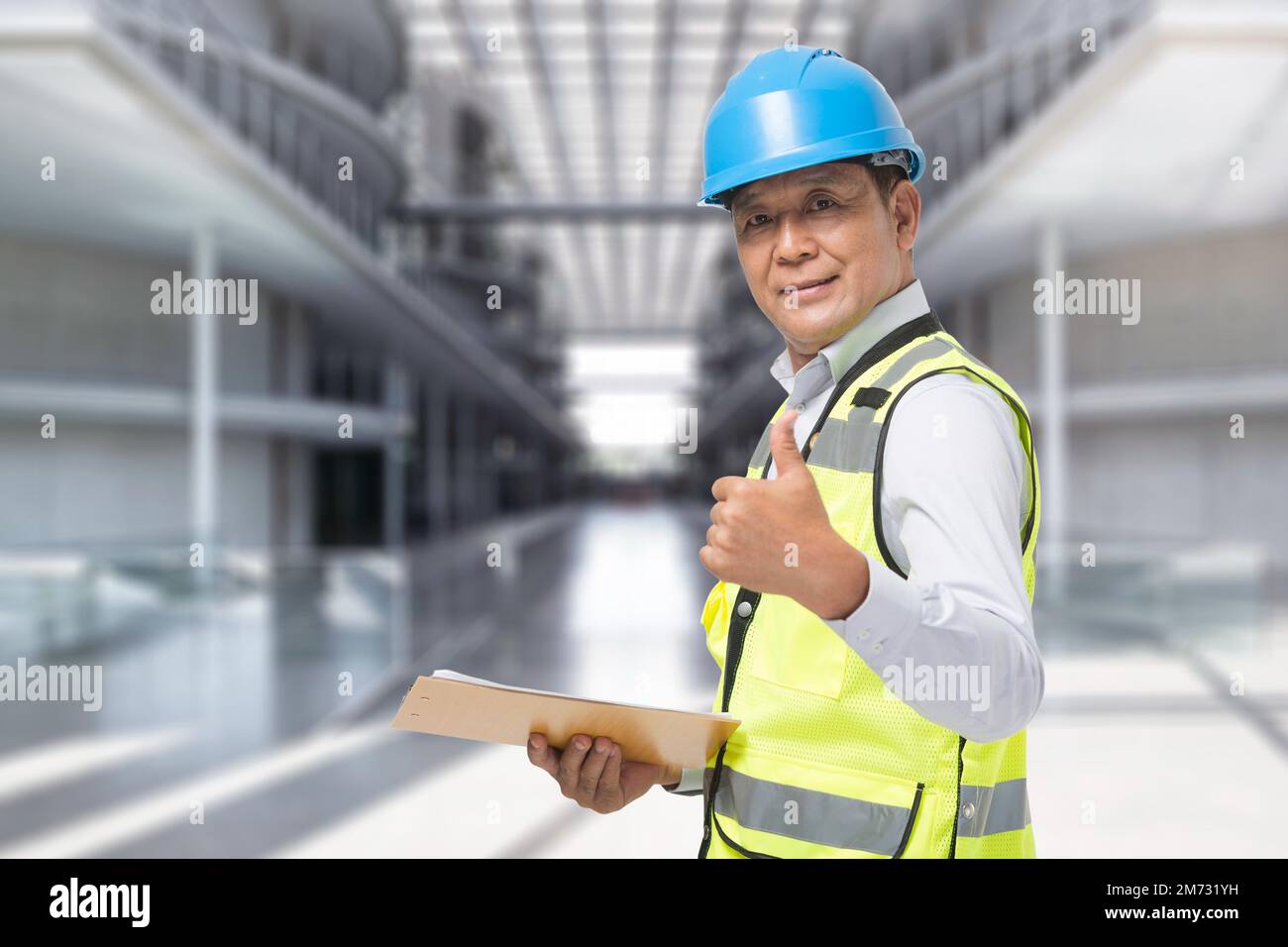 Site construction engineer Stock Photo - Alamy