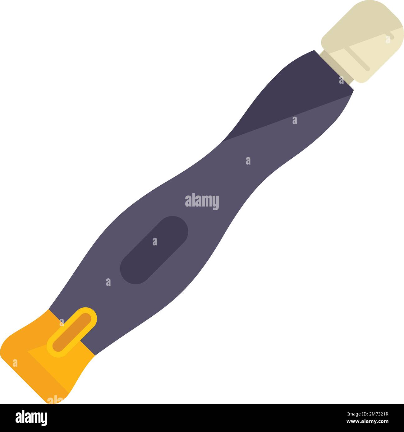 Tablet screwdriver icon flat vector. Mobile phone. Broken service ...