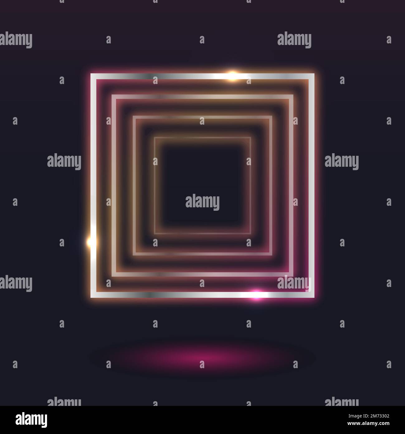 Square badge Stock Vector Images - Alamy