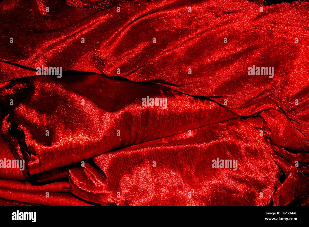 High resolution red textile texture hi-res stock photography and images ...