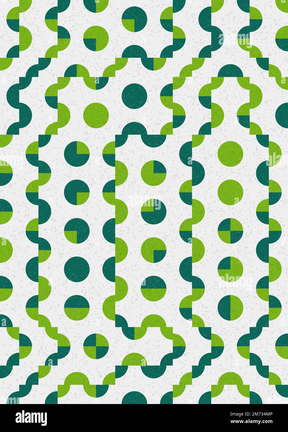 Abstract Geometrical generative computational art illustration Stock ...