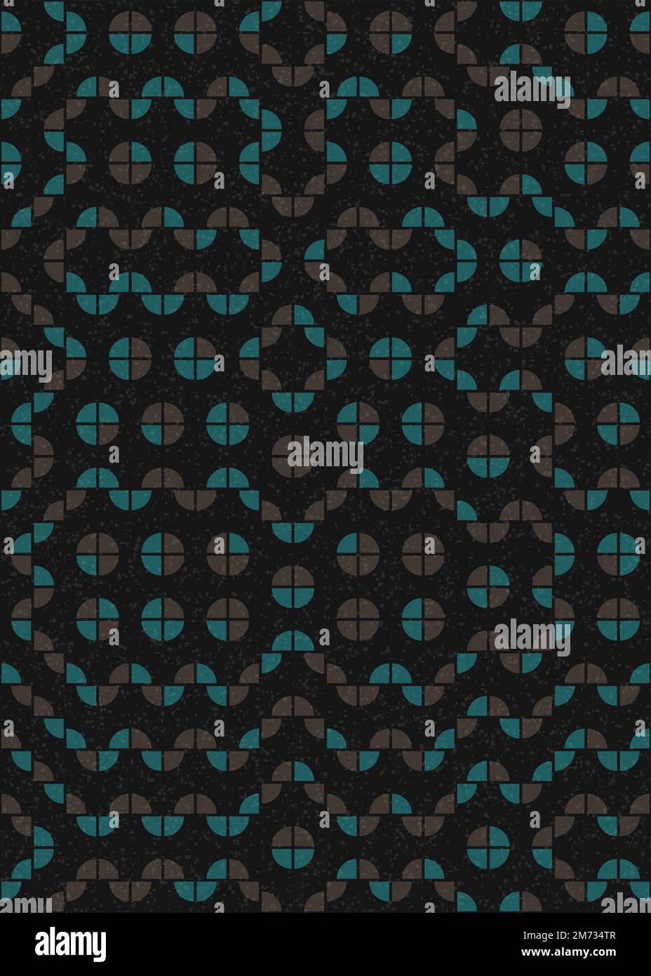 Abstract Geometrical generative computational art illustration Stock ...