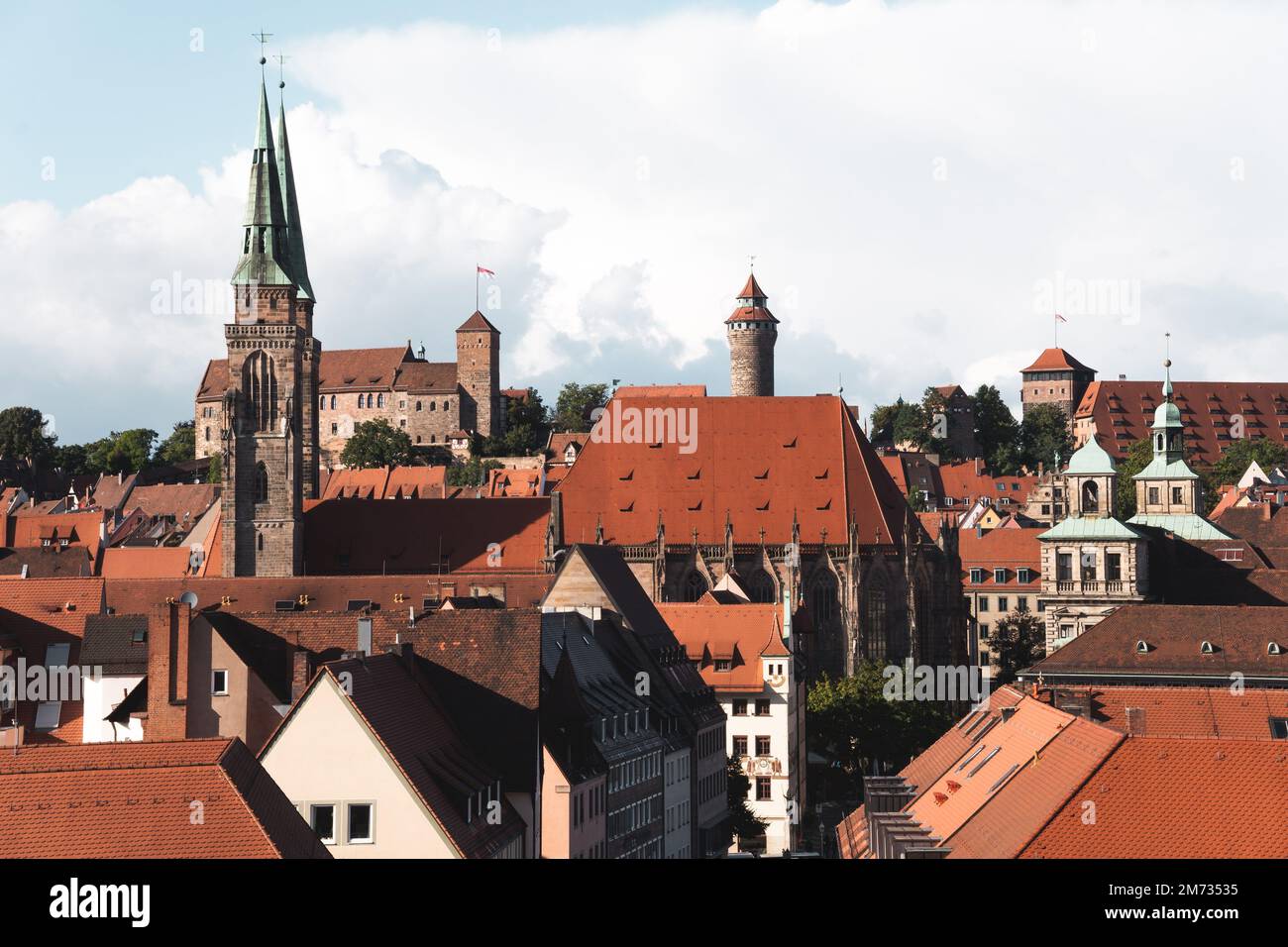 Aerial view nuremberg hi-res stock photography and images - Alamy