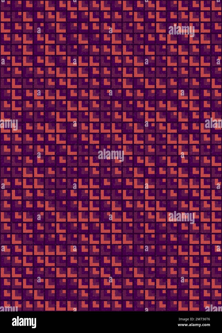 Abstract Geometrical generative computational art illustration Stock ...