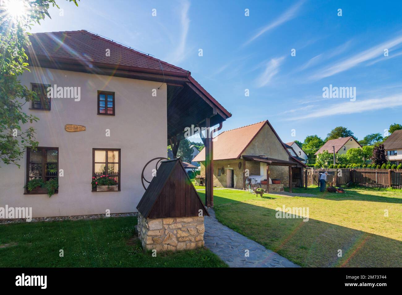 Myjava: museum in hamlet Tura Luka in , , Slovakia Stock Photo - Alamy