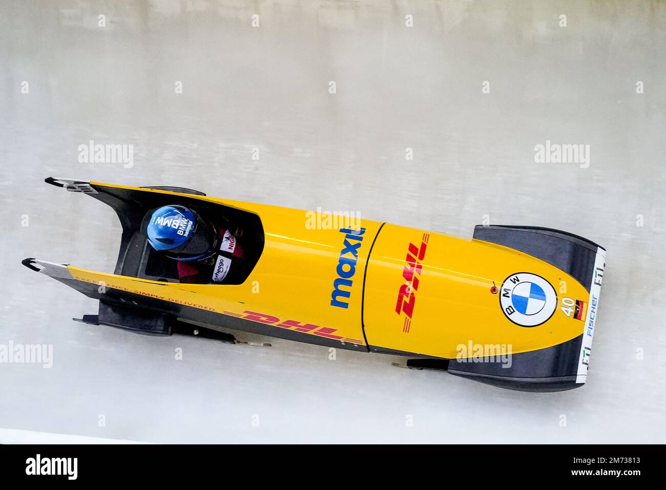 WINTERBERG, GERMANY - JANUARY 7: Lisa Buckwitz of Germany competes in ...