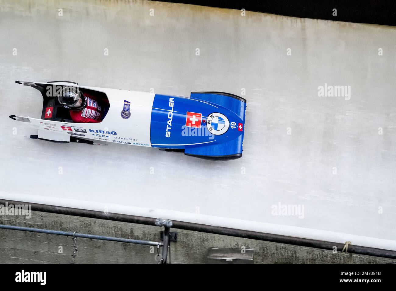 WINTERBERG, GERMANY - JANUARY 7: Melanie Hasler of Suisse competes in ...