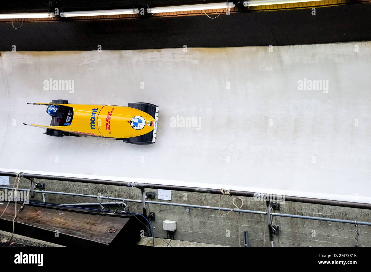 WINTERBERG, GERMANY - JANUARY 7: Lisa Buckwitz of Germany competes in ...