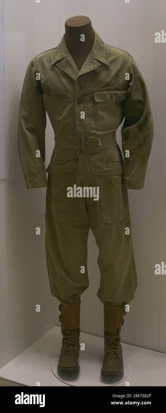 World War II (1939-1945). Uniform worn by Spanish combatants. 2nd Free ...