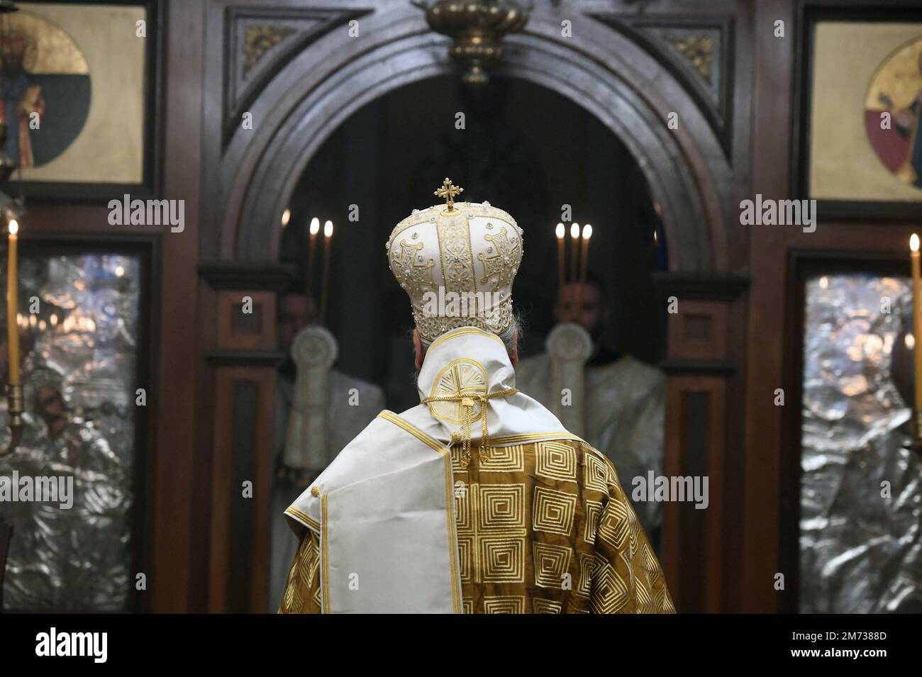 Nikodim Kosovic, bishop of Dalmatia, led the Holy Bishop's Liturgy in ...