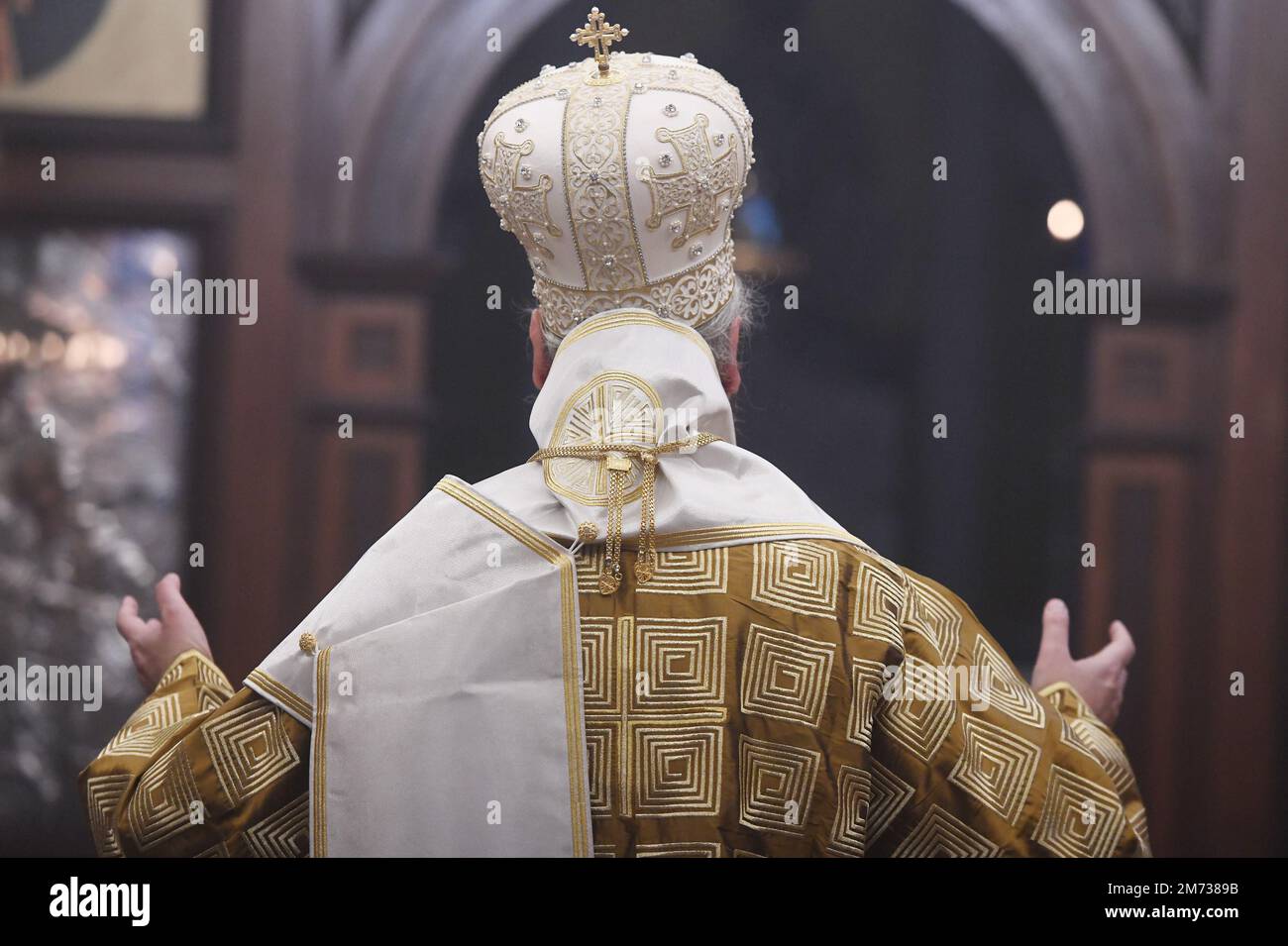 Nikodim Kosovic, bishop of Dalmatia, led the Holy Bishop's Liturgy in ...