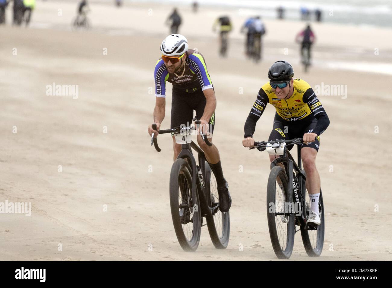 CASTRICUM AAN ZEE - Participants Jasper Ockeloen (4) and Timothy Dupont ...